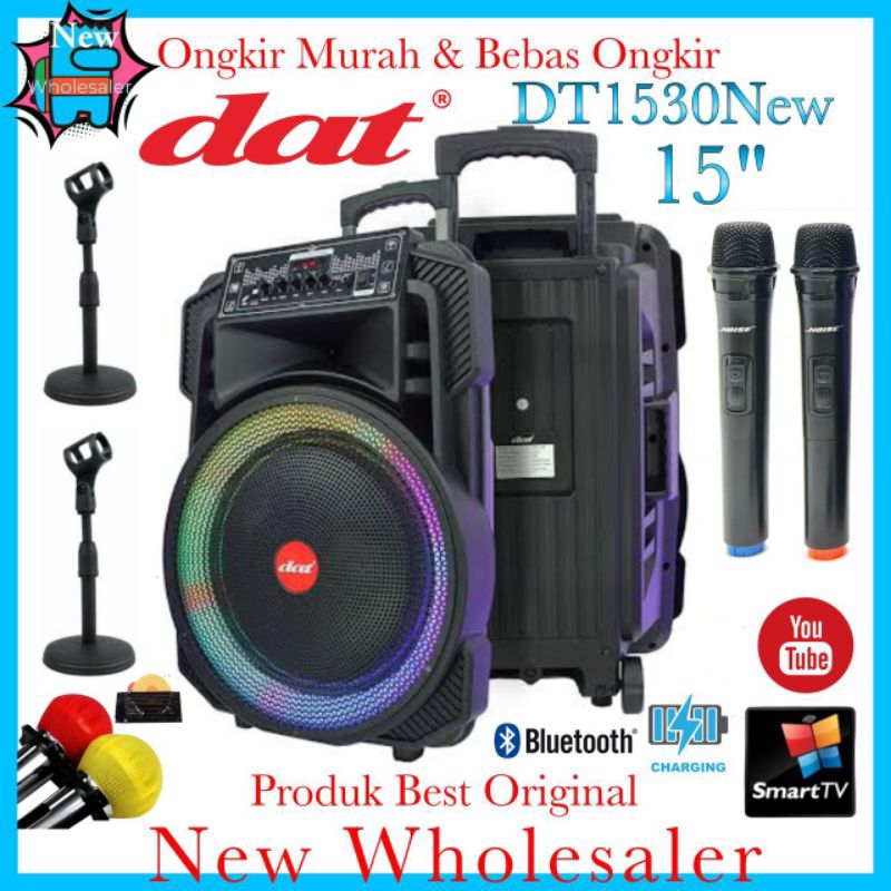 Jual Speaker Aktif Sound 15 inch Dat DT1530New Wireless portable ...