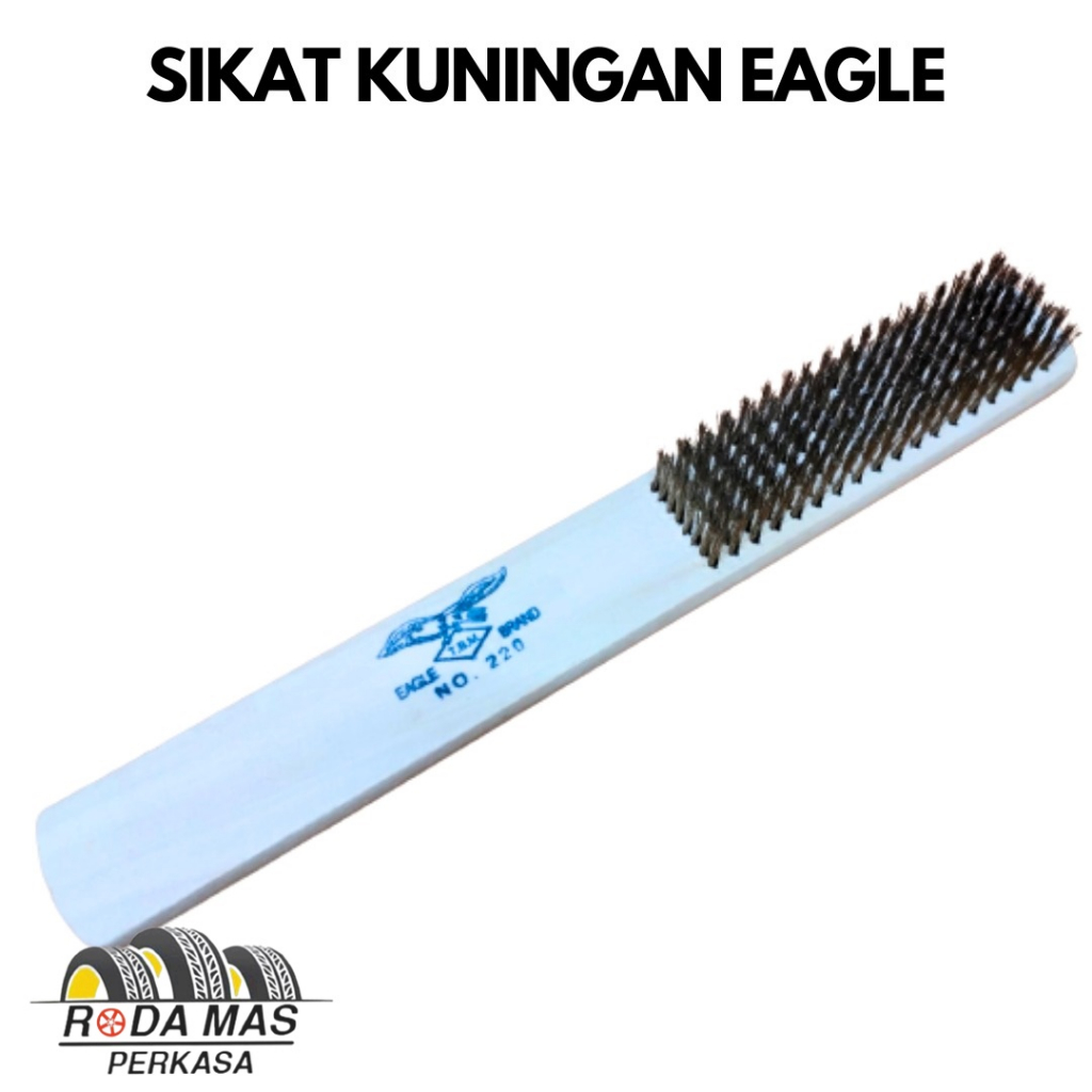 Jual SIKAT KUNINGAN 8 BARIS EAGLE / SIKAT KAWAT / SIKAT BESI TERBAIK ...