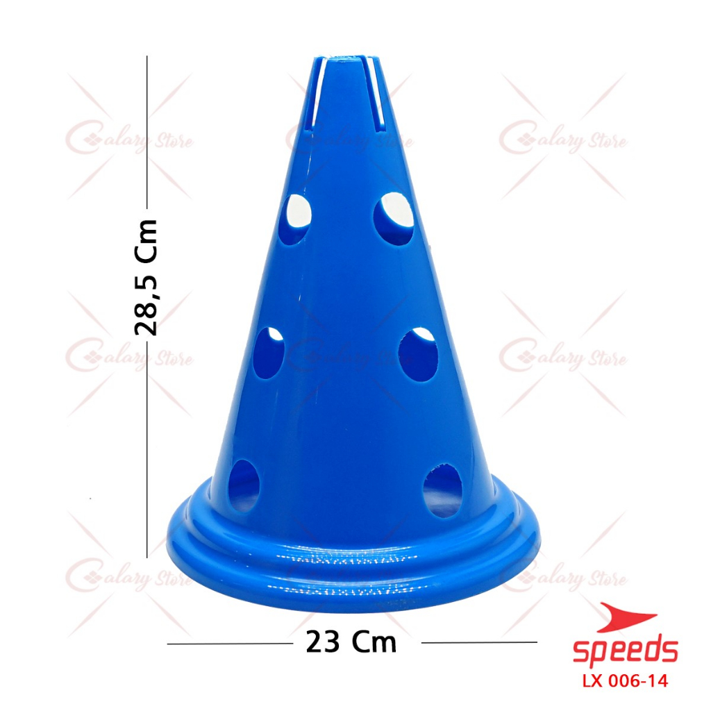 Jual SPEEDS Cone Kerucut Berlubang Untuk Latihan Olahraga Futsal /Sepak ...