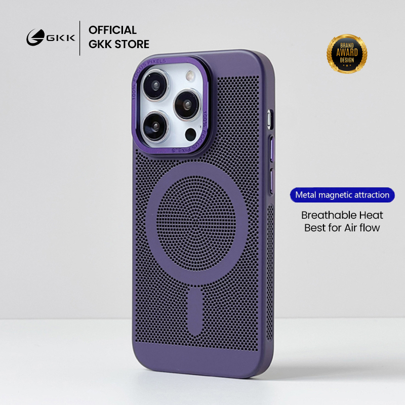 Jual GKK Casing Air Flow Magsafe iPhone 11 12 13 14 15 PRO MAX Anti ...