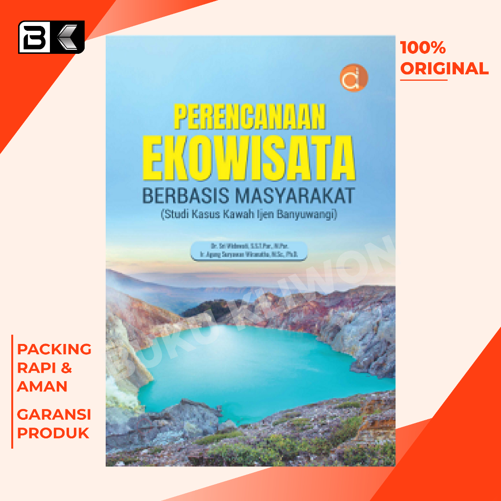 Jual Buku Perencanaan Ekowisata Berbasis Masyarakat (Studi Kasus Kawah Ijen Banyuwangi) | Shopee ...