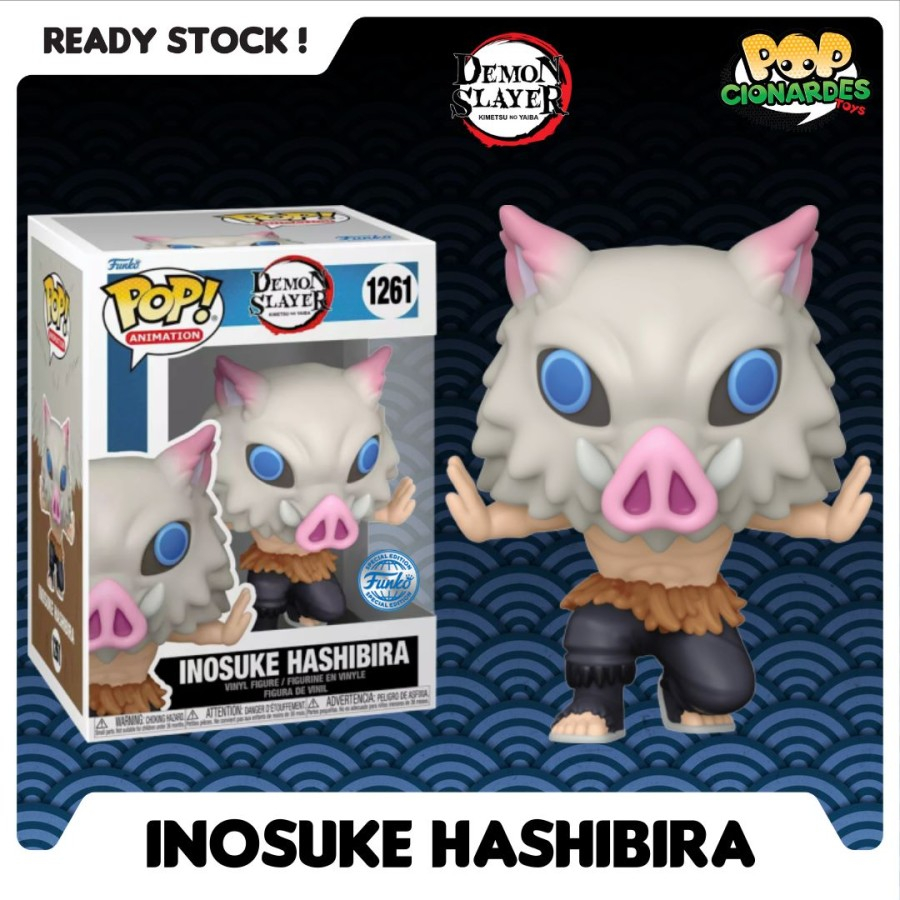 Jual Funko POP Demon Slayer - Inosuke Hashibira Beast Breathing 7th ...