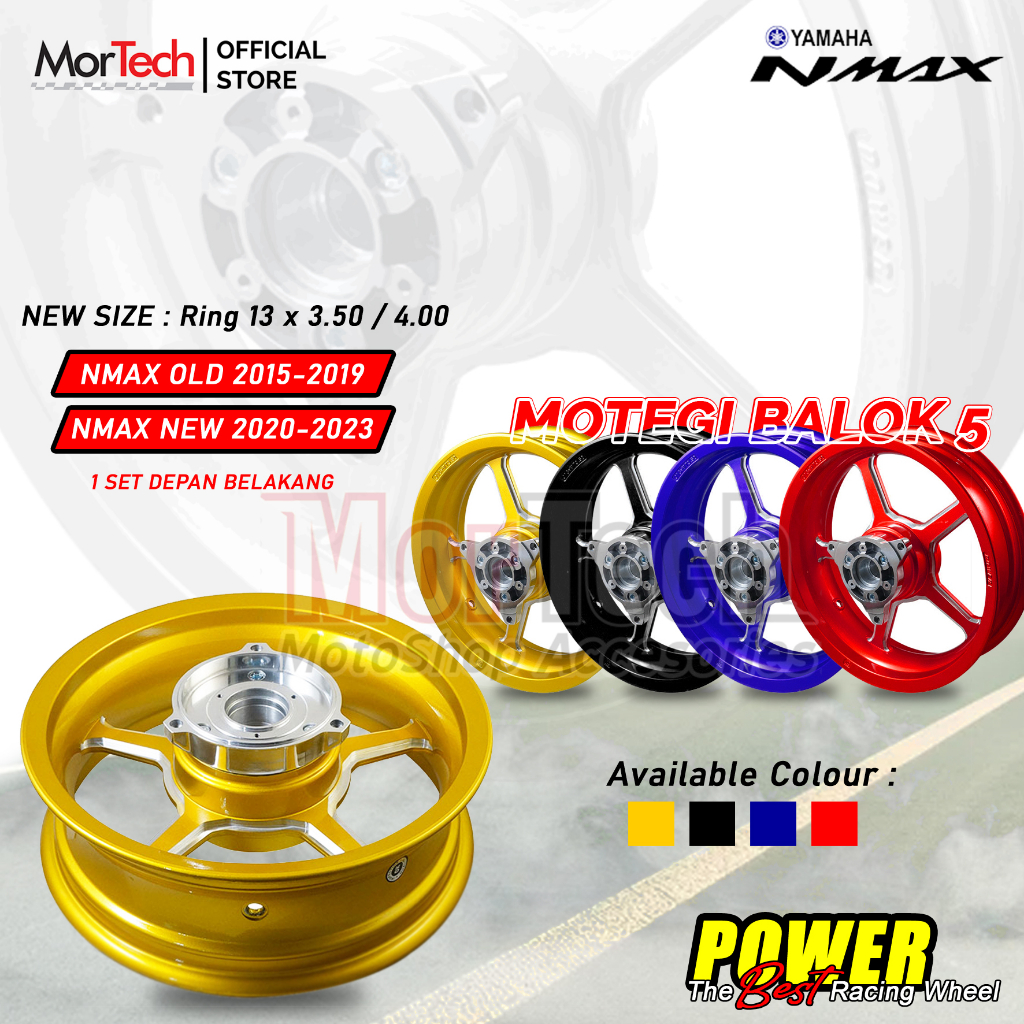 Jual Velg Power Motegi Yamaha Nmax Old - All New Nmax Pelek Racing ...