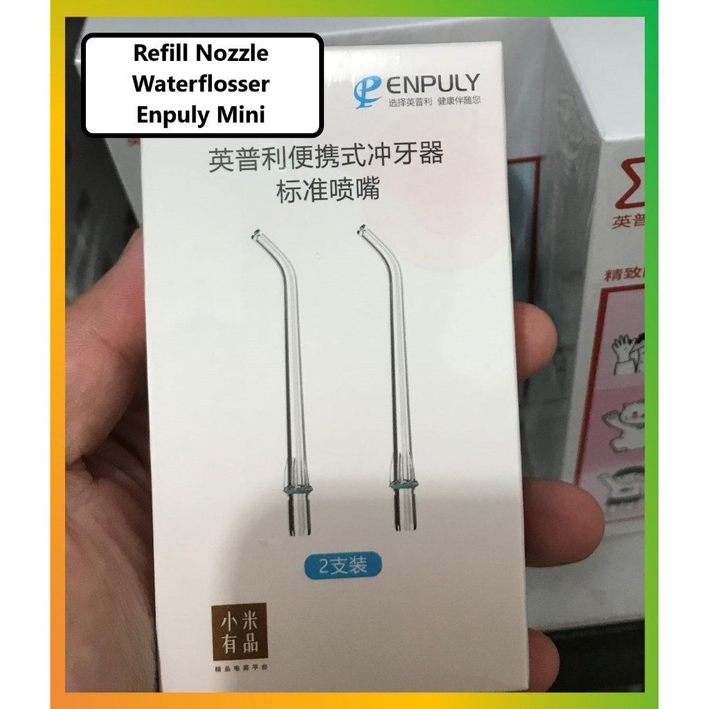 Jual Refill Nozzle Enpuly Mini Oral Irrigator Water Flosser Dental Gigi ...