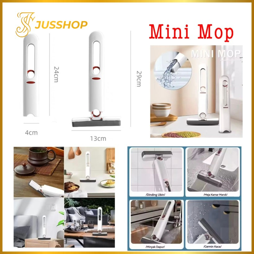 Jual Alat Pel Pembersih Ruangan Mini Mop Home Car Portable Alat Pel ...