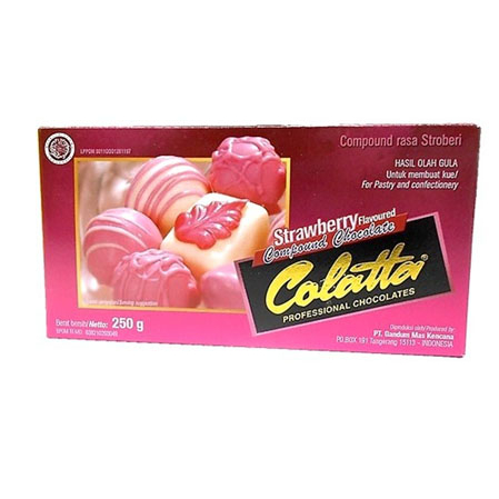 Jual Colatta Compound Strawberry 250gr | Shopee Indonesia