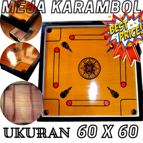 Jual TEMURAH!! MEJA KARAMBOL UKURAN 60X60 | Shopee Indonesia