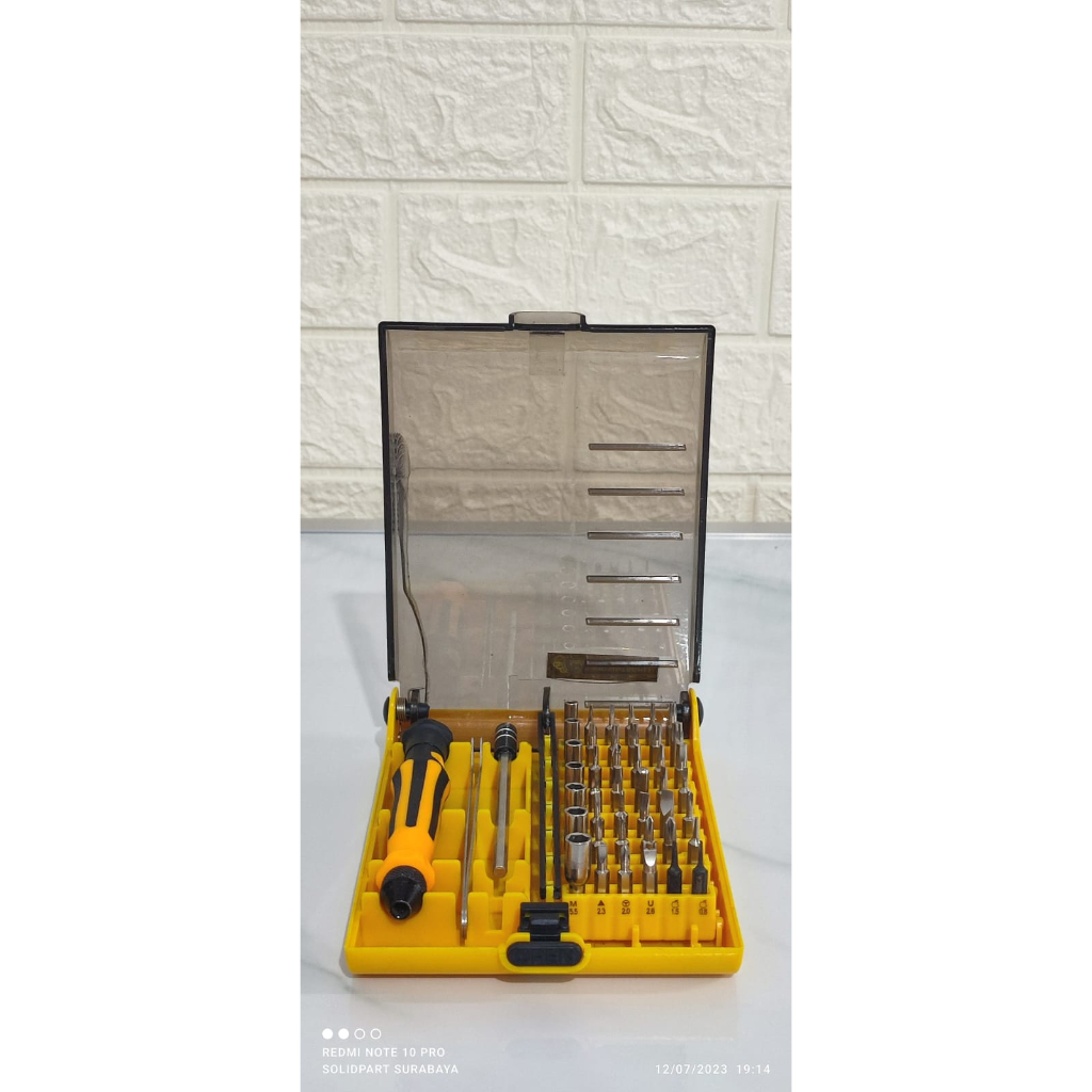 Jual PROMO !!! Obeng Set 45 in 1 Computer Repair Tool Kit NO 6089 ...