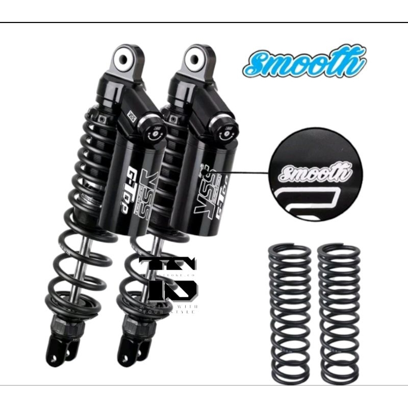 Jual Shock Shockbreaker YSS Xmax YSS G TOP Smooth Black Edition ...