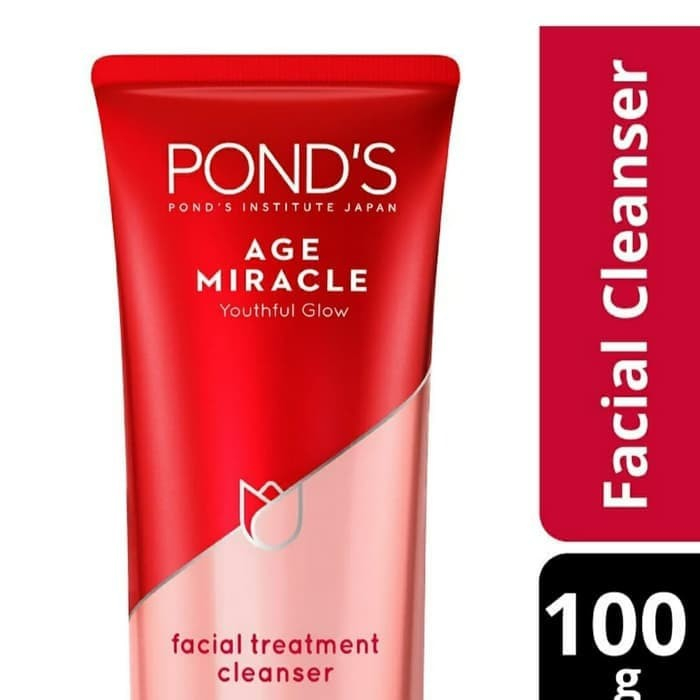 Jual Ponds Age Miracle Facial Treatment Cleanser Foam 100g | Shopee ...