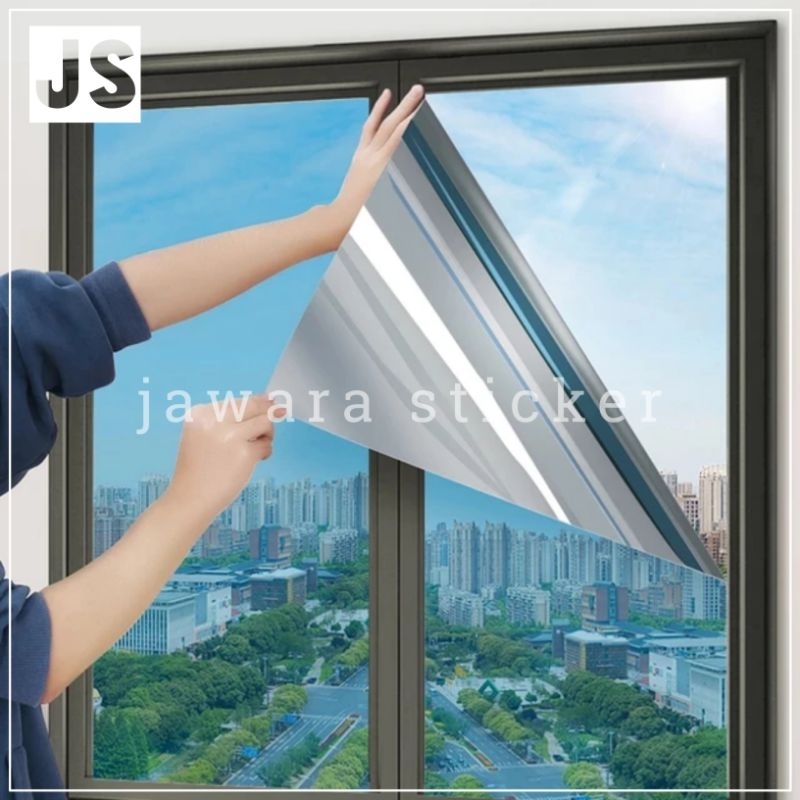Jual KACA FILM ONE WAY RYBEN STIKER KACA JENDELA PEREDAM PANAS | Shopee ...