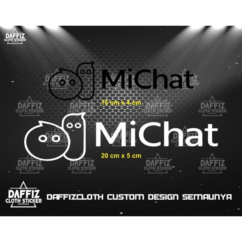 Jual Stiker cutting MiChat | Shopee Indonesia