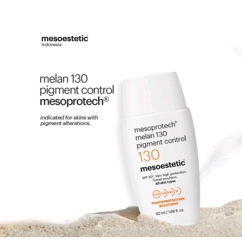 Jual Mesoprotech Melan 130+ pigmen control Spf 50 - 50 ML | Shopee ...