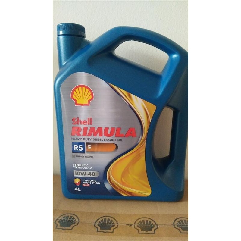 Jual Oli Shell Rimula R5 E Diesel 10w 40 Galon 4 Liter | Shopee Indonesia