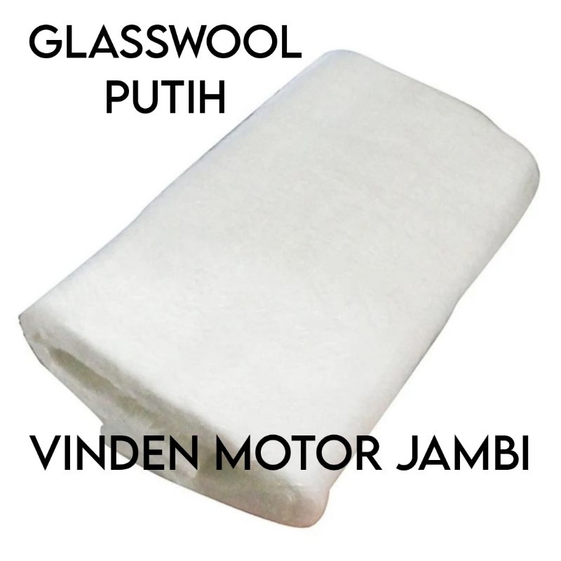 Jual GLASSWOOL PEREDAM KNALPOT PUTIH MONSTER | Shopee Indonesia