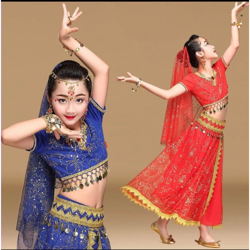 Jual Kostum India Tari Perut Indian Belly Dance Costume Halloween