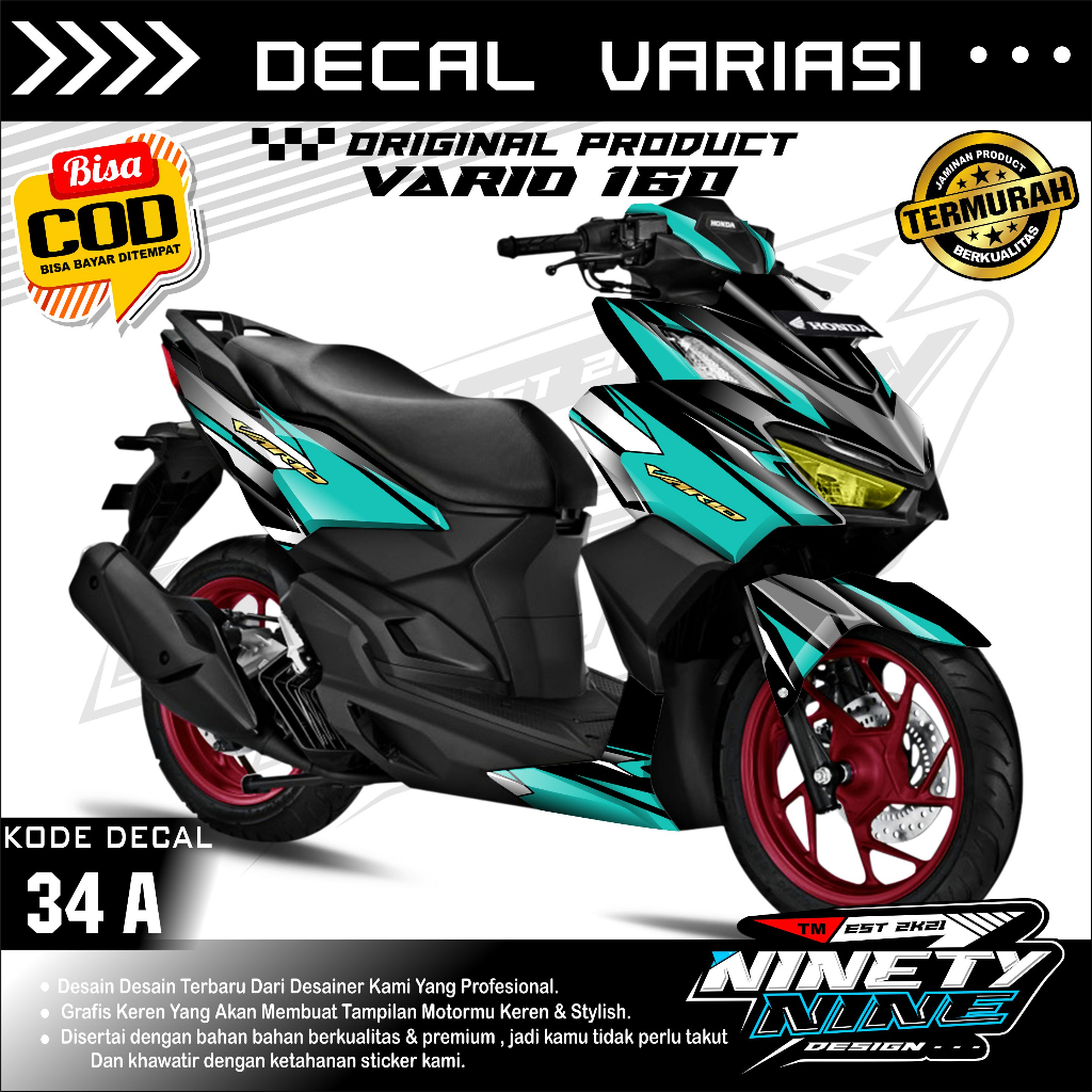 Jual (PALING DICARI) Decal Vario New 160 2022 Sticker Honda Vario 160 ... Jual (PALING DICARI) Decal Vario New 160 2022 Sticker Honda Vario 160 ...
