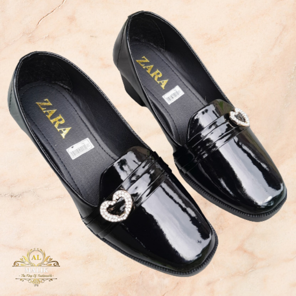 Jual Sepatu Kerja Wanita formal Hak Terbaru Model Guru Kantoran Gaya ...