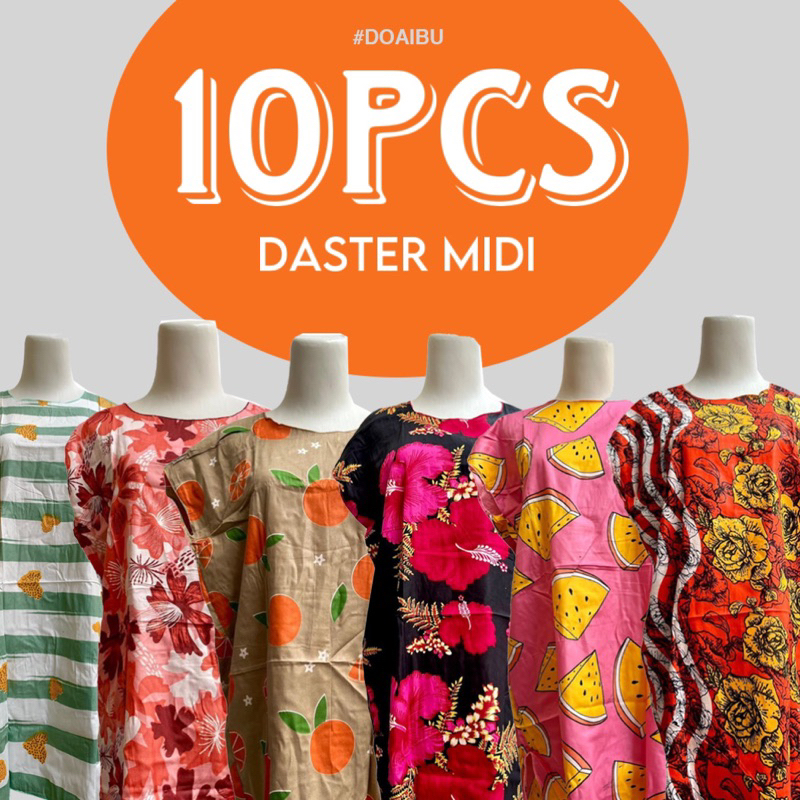 Jual 10 PCS PAKET USAHA DASTER MIDI STANDAR | Shopee Indonesia
