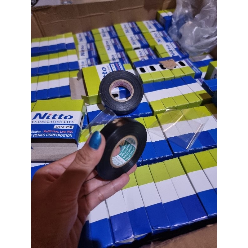 Jual Isolasi Nitto - Isolasi Listrik- Isolasi PVC Nitto 3/4 INC LAKBAN ...