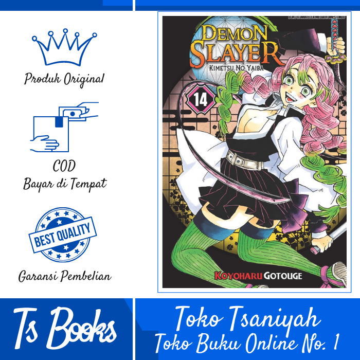 Jual Buku Komik Manga Demon Slayer Kimetsu No Yaiba 14 By Koyoharu ...