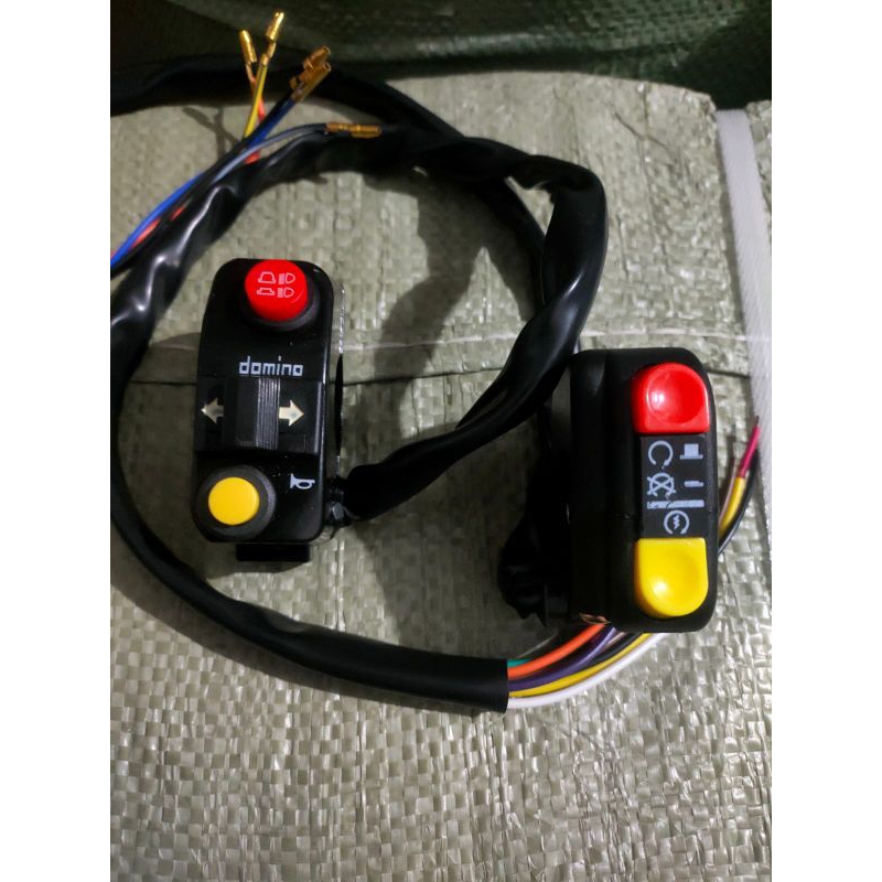 Jual HOLDER SAKLAR KANAN DAN KIRI STATER/ON OFF/KLAKSON/SEN/LAMPU UTAMA ...