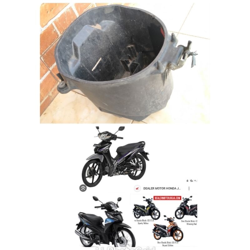 Jual box jok bagasi honda blad new bisa di aplikasikan ke motor revo ...