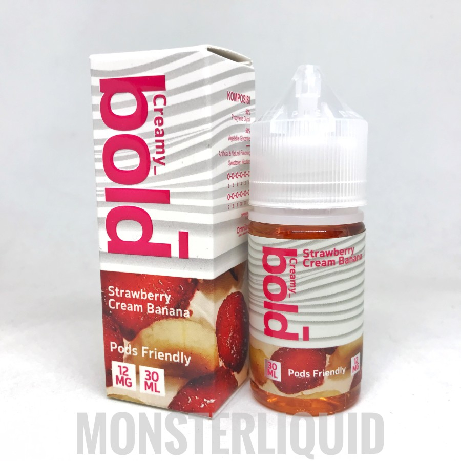 Jual PODS FRIENDLY CREAMY BOLD STRAWBERRY CREAM BANANA 12MG 30ML ...