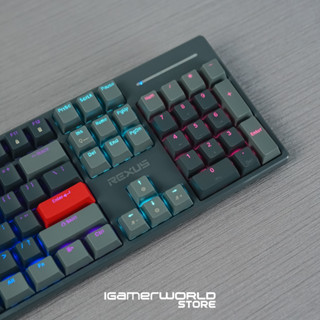 Jual Rexus Heroic KX5 Fullsize Rainbow Mechanical Gaming Keyboard ...