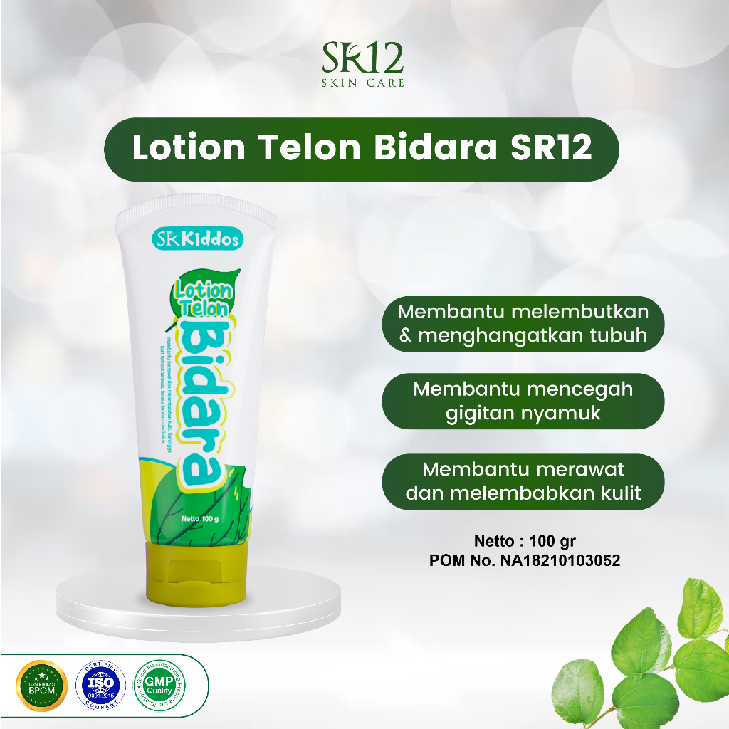 Jual Lotion Telon Daun Bidara SR12 Skincare Anak - Minyak Telon Anti ...