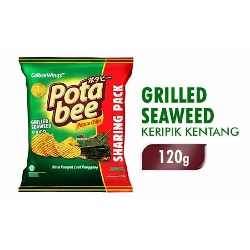 Jual Potabee Rumput Laut , Melted Cheese , Telur asin , Daging Sapi BBQ ...