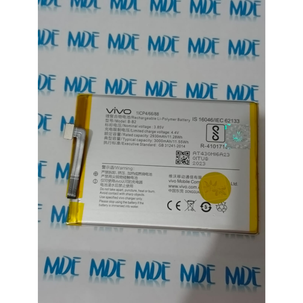 Jual Baterai Vivo V5 Original Y65 Y67 V5s BB2 Batre Battery V5 Lite B ...