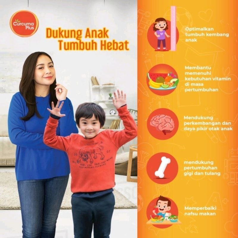 Jual Curcuma Plus Go Talz Tablet Hisap Multivitamin Rasa Jeruk ...