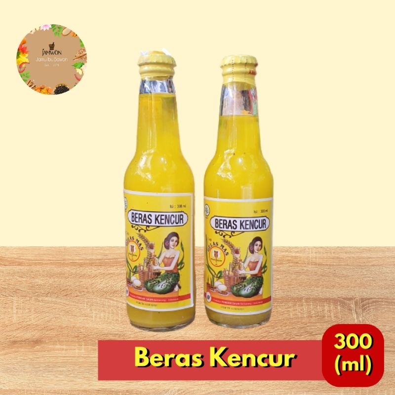 Jual Beras Kencur Botol Cap Gelas Mas 300 ml (Free Bubblewrap) | Shopee ...