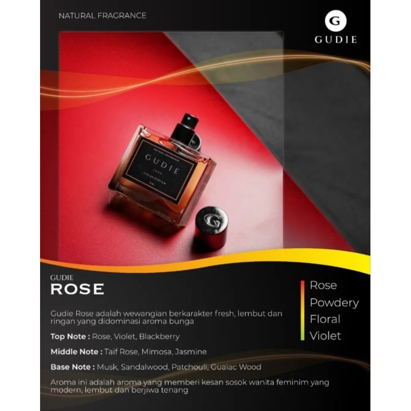 Jual (ORIGINAL) Gudie Parfum for Men dan Women Natural Fragrance | Shopee Indonesia