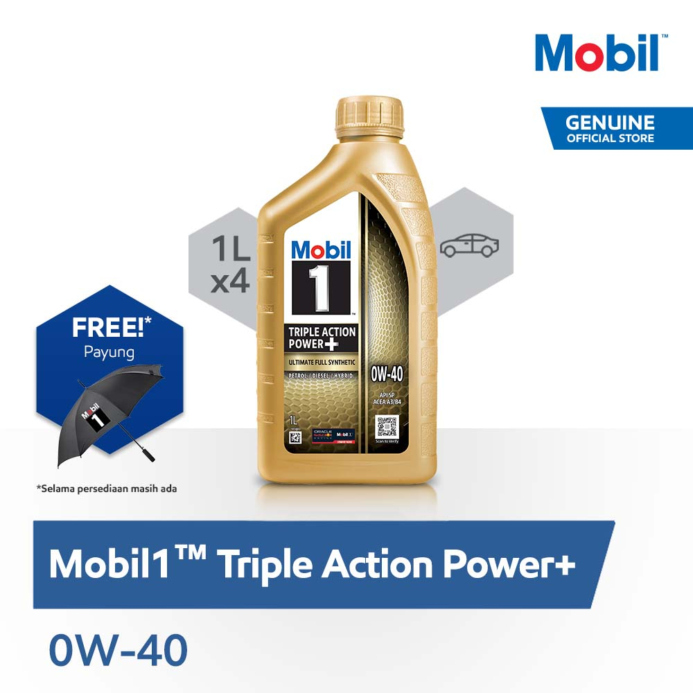 Jual Oli Mesin - Mobil 1 0W-40 1L (4 Botol) | Shopee Indonesia
