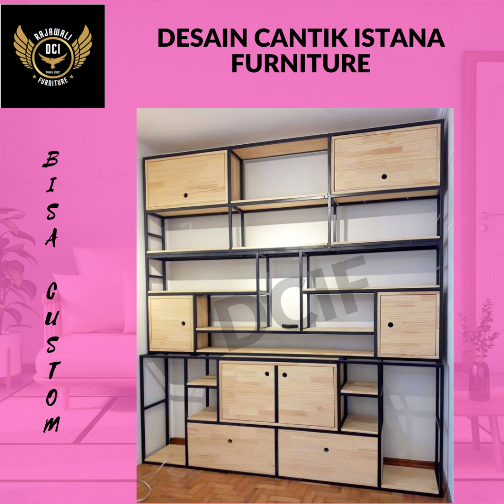 Jual RAK BUFFET MULTIGUNA MINIMALIS MODERN | Shopee Indonesia