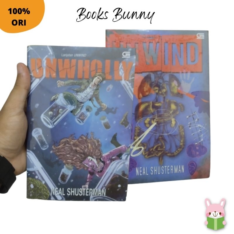 Jual Novel Unwind Unwholly Neal shusterman Original Preloved | Shopee ...