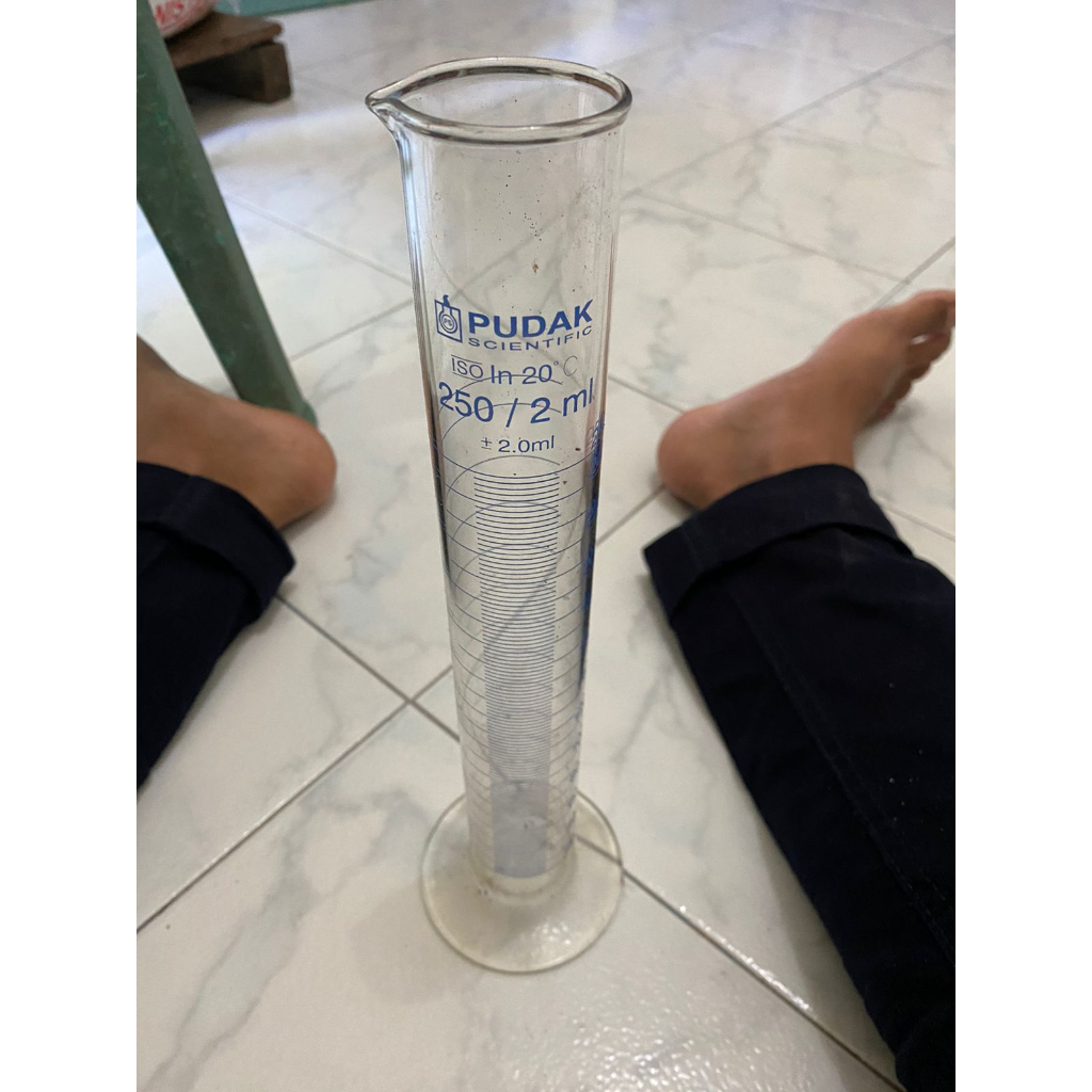 Jual Gelas Ukur Kaca 250ml Pudak Scientific Tabung Akur Alat ...