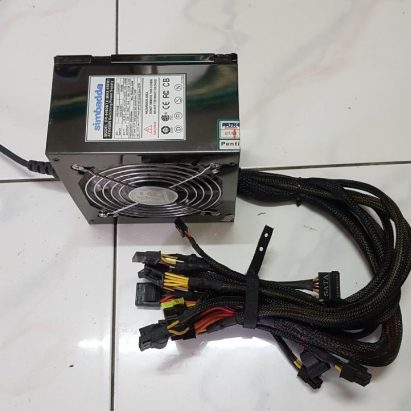 Jual Power Supply PSU Simbadda 450-500Watt Pure | Shopee Indonesia