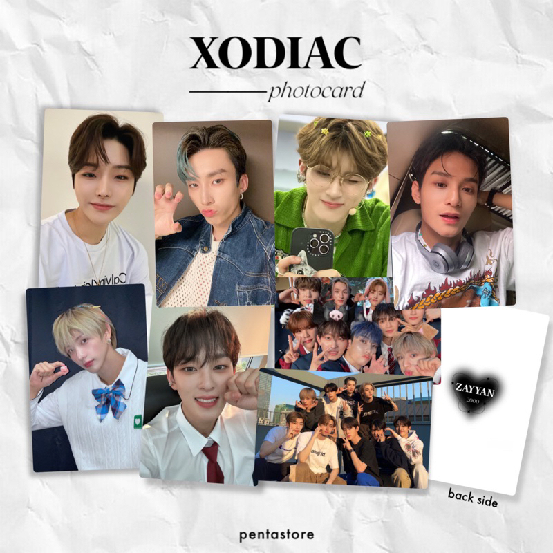 Jual Xodiac Photocard ⋆ Zayyan Leo Lex Wain Sing Hyunsik Beomsoo Gyumin ...
