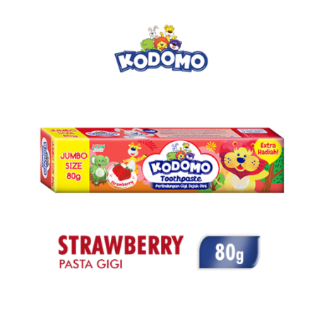 Jual KODOMO Pasta Gigi Strawberry 80 Gr/ Pasta Gigi Anak Kodomo 80 Gr ...