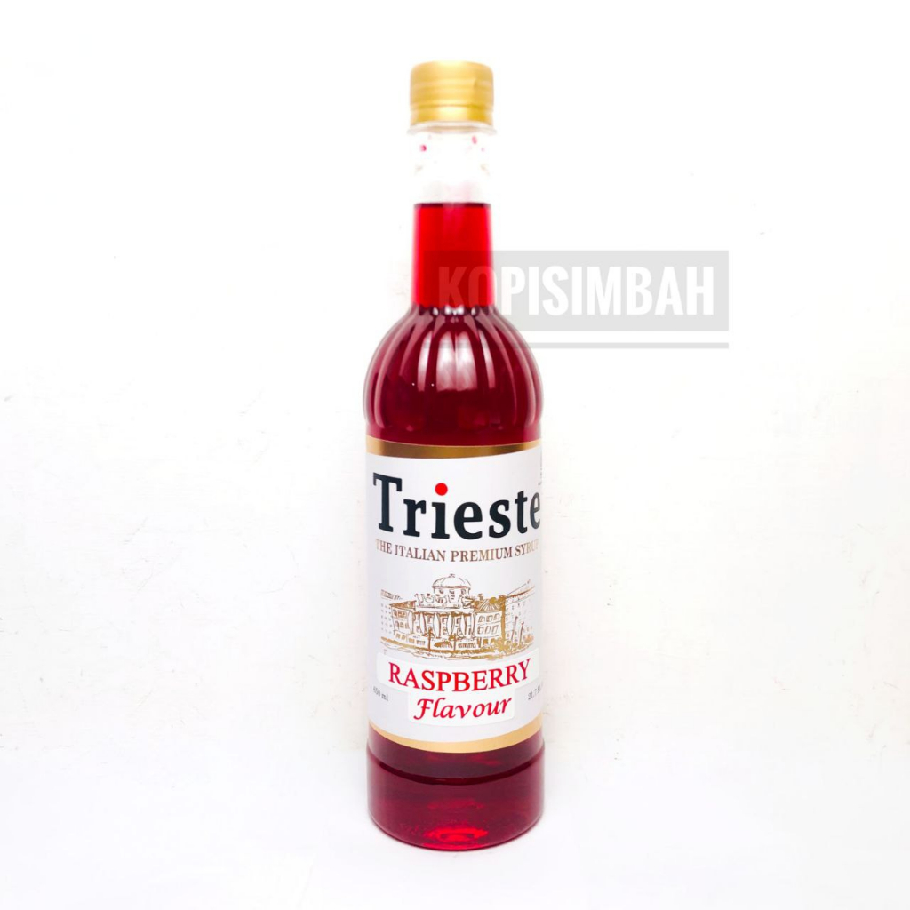 Jual Syrup TRIESTE Rasa RASPBERRY 650 ml Italian Premium Sirup ...