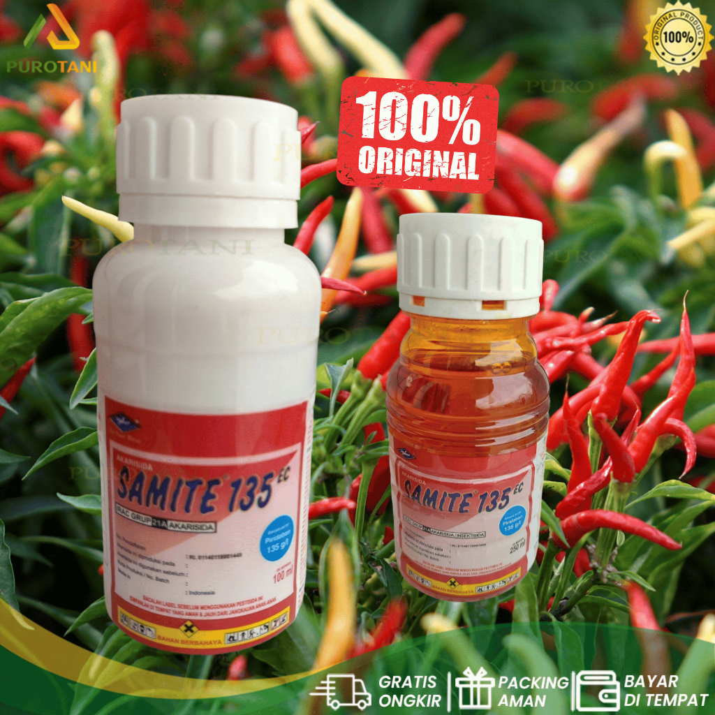 Jual insektisida akarisida samite 250 ml cap kapal terbang samite 135 ...