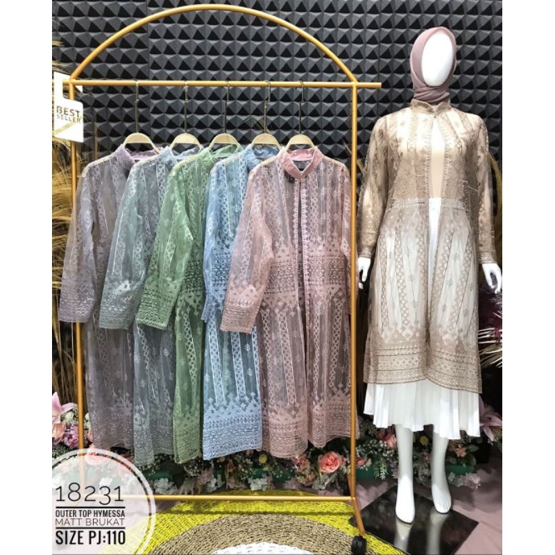 Jual OUTER BRUKAT TILE BORDIR PREMIUM TERBARU | Shopee Indonesia