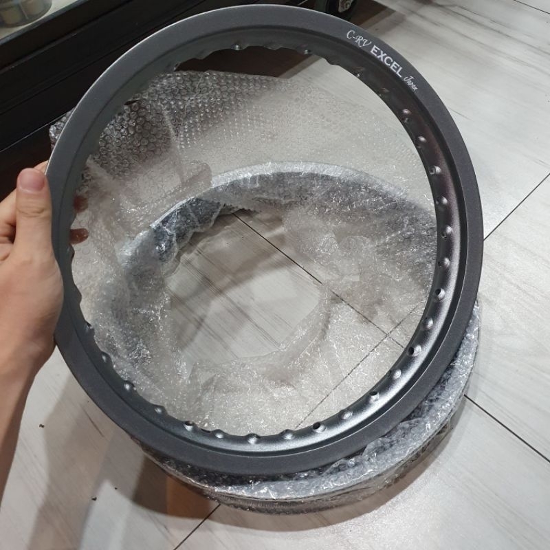 Jual Velg Alloy CRV Excel Japan 14 x 160 Titanium Abu Kulit Jeruk 1 Set ...