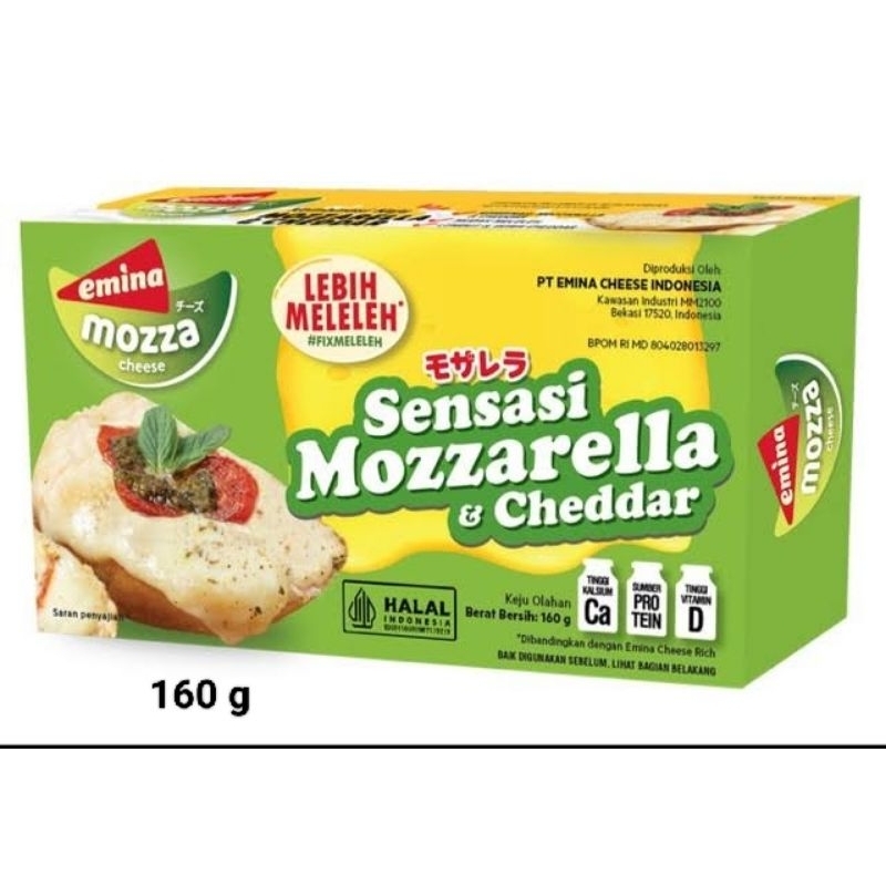 Jual emina keju mozzarella cheddar cheese 160 g ( exp 18 maret 2024 ...