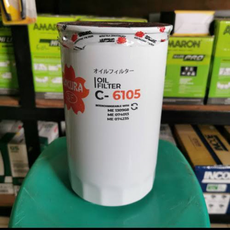 Jual FILTER OLI SAKURA C-6105 | Untuk PS 220, Fuso Turbo (LIMITED ...