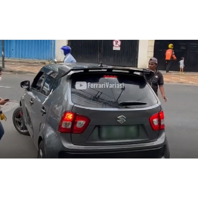 Jual Spoiler Urbanite style mobil Suzuki IGNIS ferrari variasi | Shopee ...