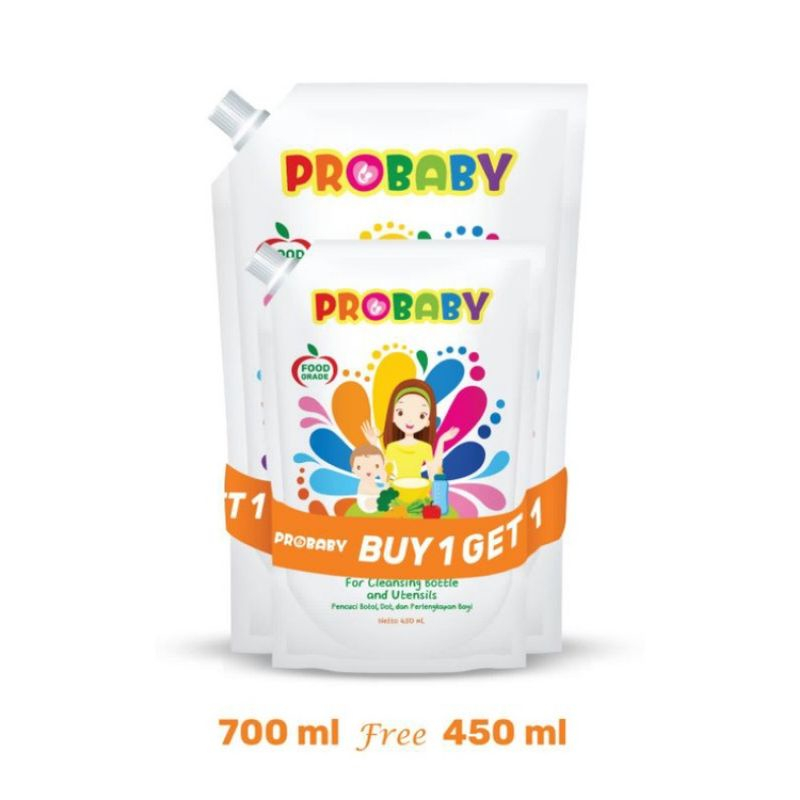 Jual PROBABY Liquid Cleanser / Pro Baby Sabun Cuci Botol | Shopee Indonesia